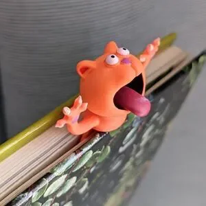 Other | 3d Animal Cartoon Funny Bookmark Crazy Cat Kitty | Poshmark